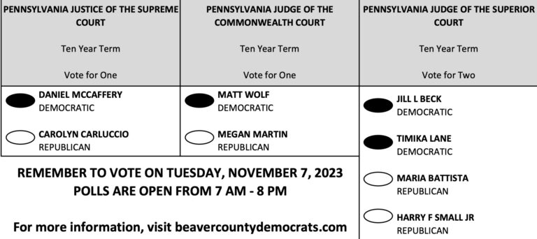 Find Your Democratic Sample Ballot